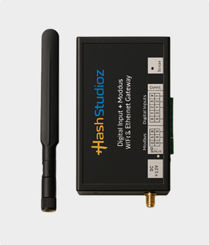 Modbus RS485 – Ethernet Gateway with WiFi & Digital Input - IoTStudioz