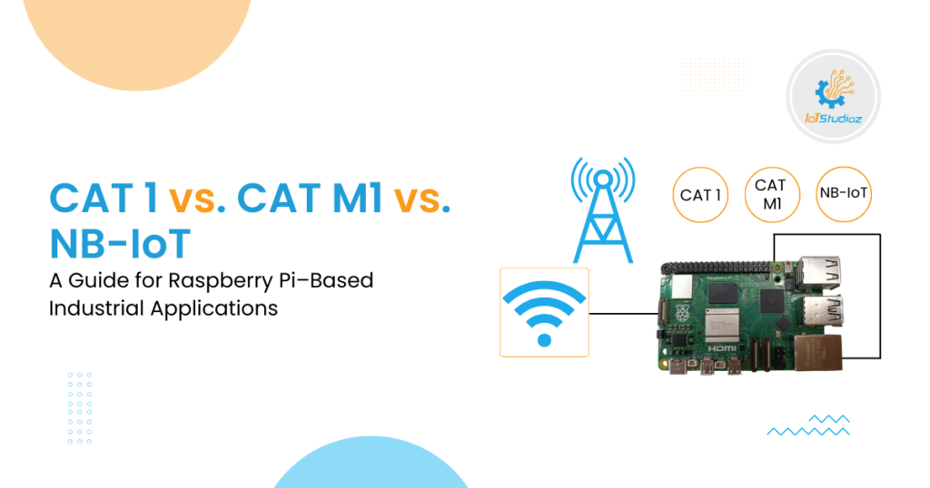 CAT 1 vs. CAT M1 vs. NB-IoT: Best for Raspberry Pi Industry