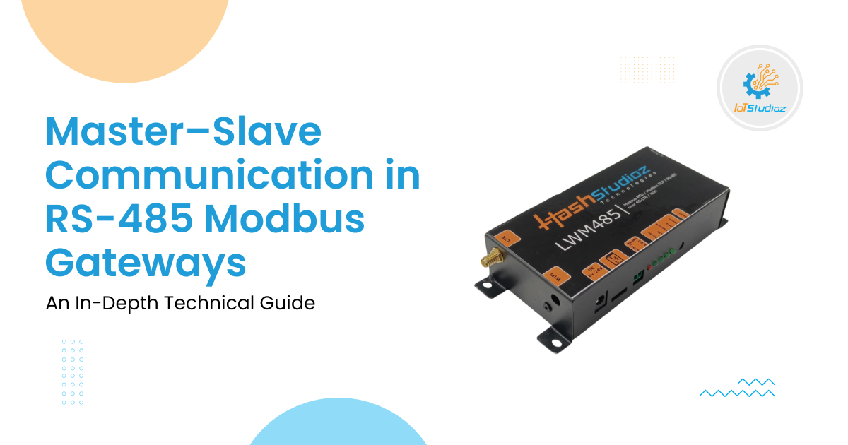 RS485 Modbus Master–Slave Communication Technical Guide