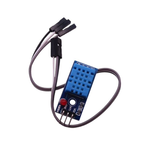DHT11 Temperature & Humidity Sensor Module with LED - IoTStudioz