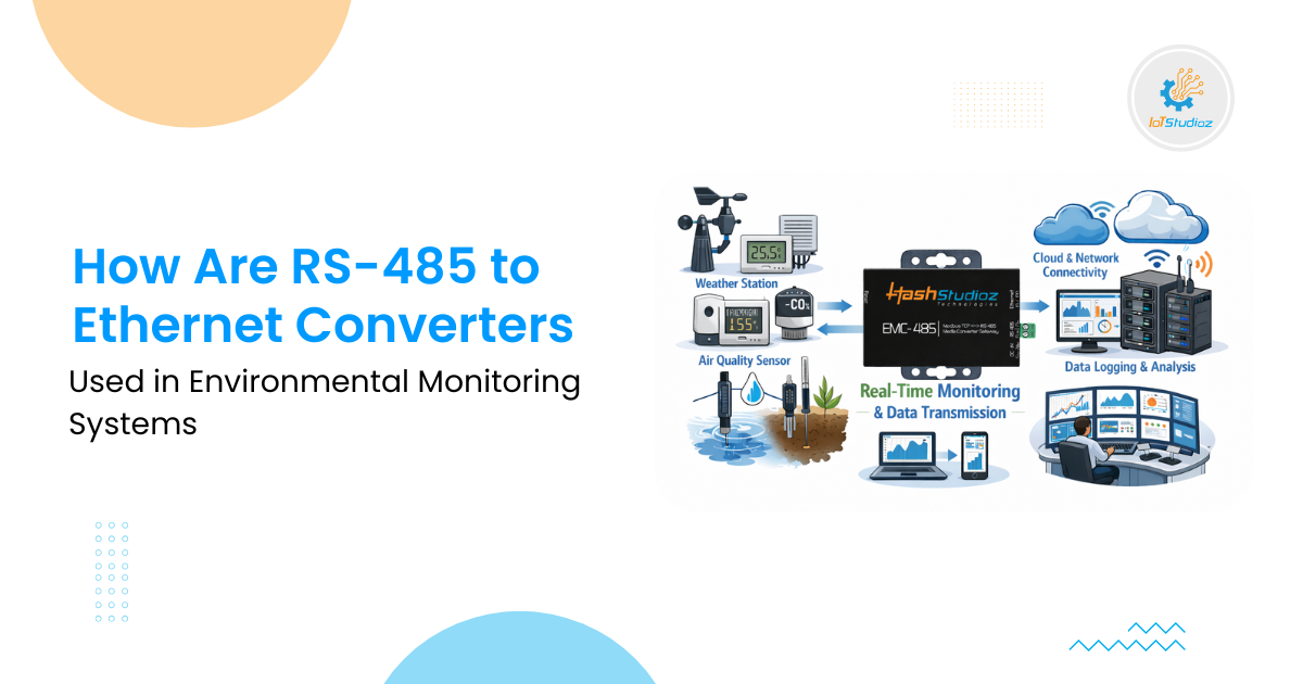 RS485 Ethernet Converters for Environmental Monitoring