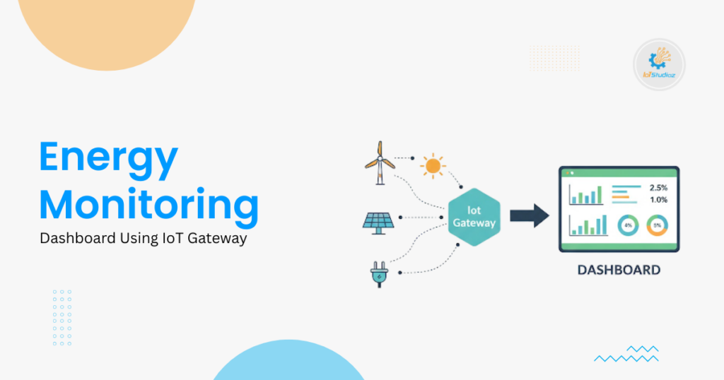 Energy Monitoring IoT Dashboard Using an IoT Gateway